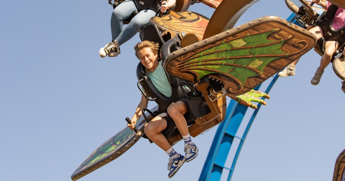 Pixarus - Flighing farris wheel - Attraction | Theme Park Toverland